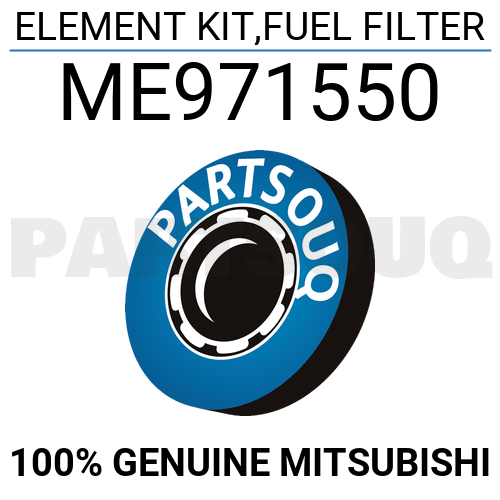 ME971550 Genuine Mitsubishi ELEMENT KIT,FUEL FILTER | eBay