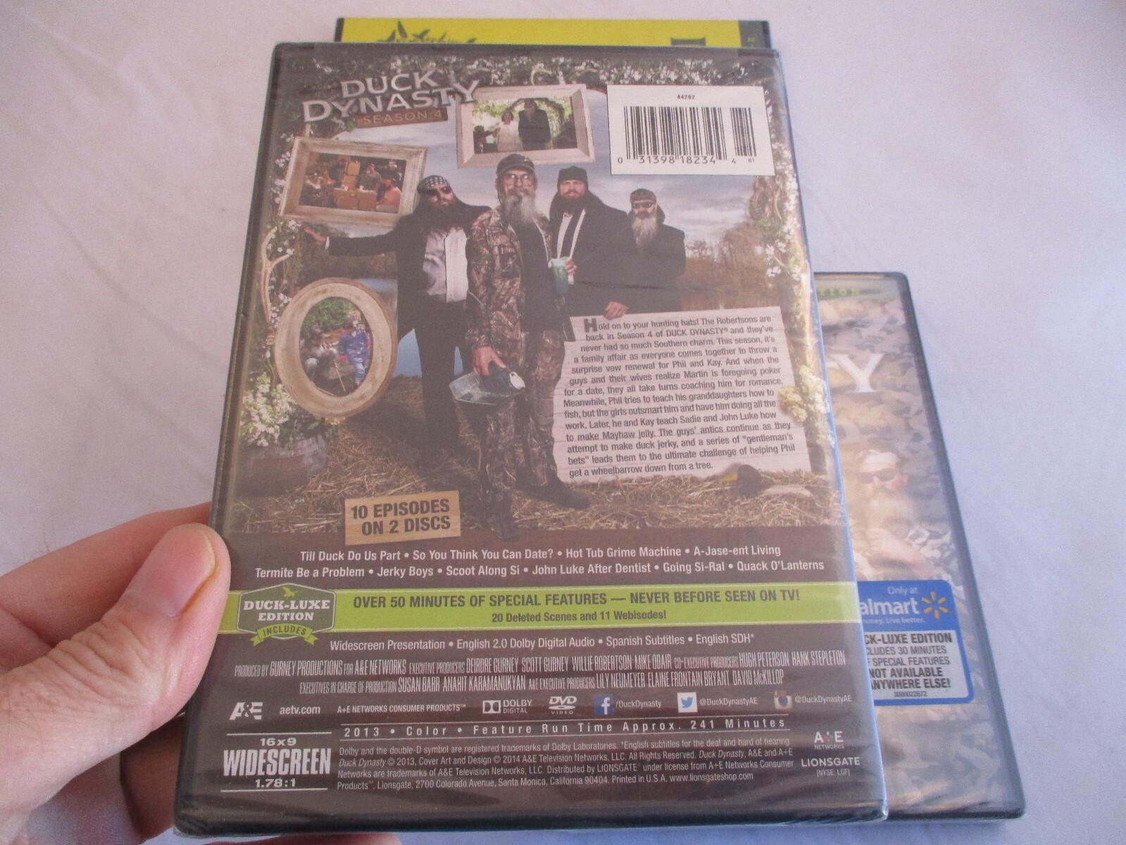 3 NEW Reality TV DVDs, Duck Dynasty: Seasons 3, 4, 5. 2013 - 14, Phil ...