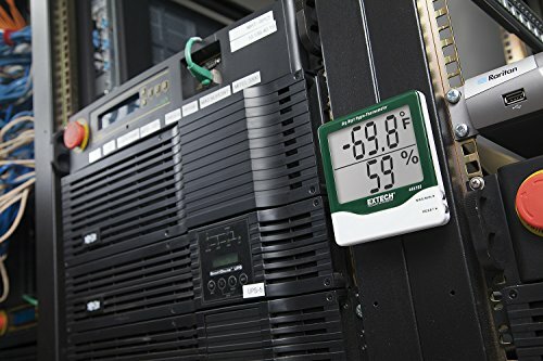 Extech - 445703 Digit Thermometer Green and Gray | eBay