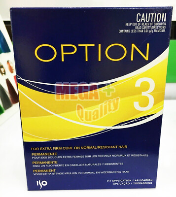 ISO OPTION 3 PERM FOR RESISTANT HAIR DAMAGE FREE WAVING | eBay Australia