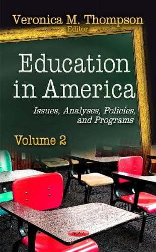 Veronica M Thompson Education in America (Copertina rigida ...