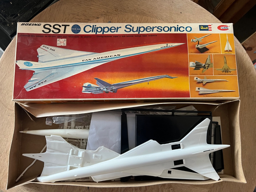 Boeing SST Pan Am Supersonic Clipper Model | eBay