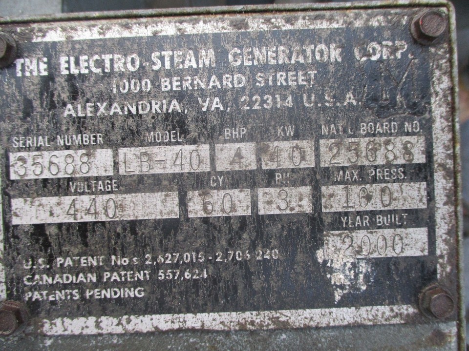 ELECTRO-STEAM LB-40 CLEANING GENERATOR / WORKS GREAT! | eBay