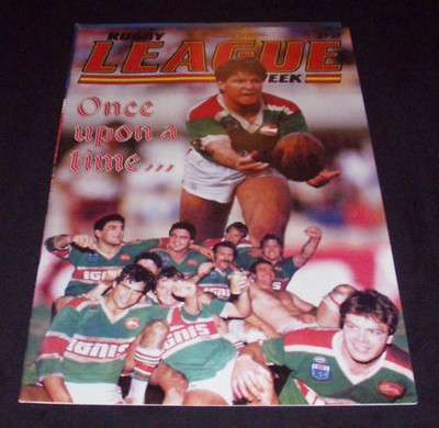 Rugby League Week Newspaper/Magazine Vol 15 No 27 1984 | eBay