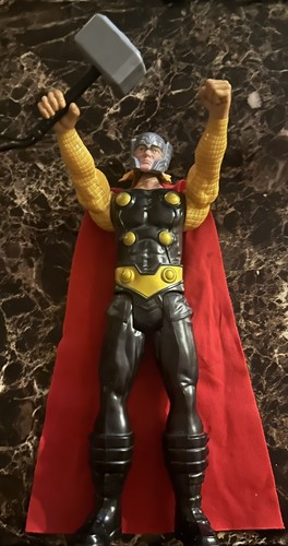 Marvel "Avengers" THOR Action Figure Yellow/Gold Arms 2013 Hasbro 12 ...
