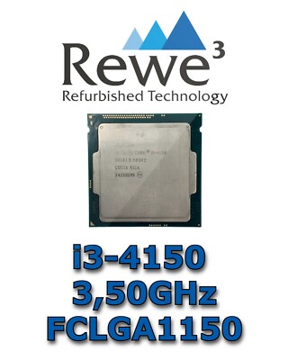 Intel Core i3-4150 3,50 GHZ Douille FCLGA1150 2 Core 4 Thread | eBay