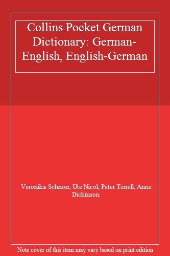 The Collins Pocket German Dictionary By Collins | eBay