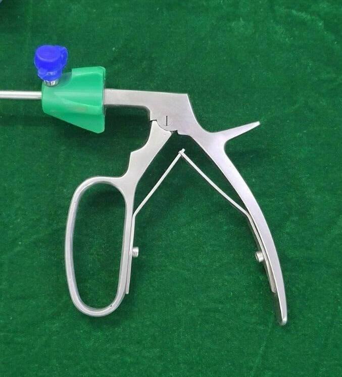 Laparoscopic Hemo-Lock Applier 5mmx330mm with Monopolar Cable Blue Cap ...