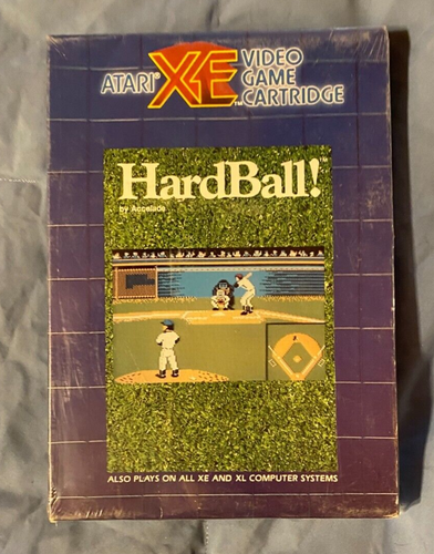 HardBall! Atari 800/XL/XE NEW Cartridge Blue Box RX8084 NIB | eBay