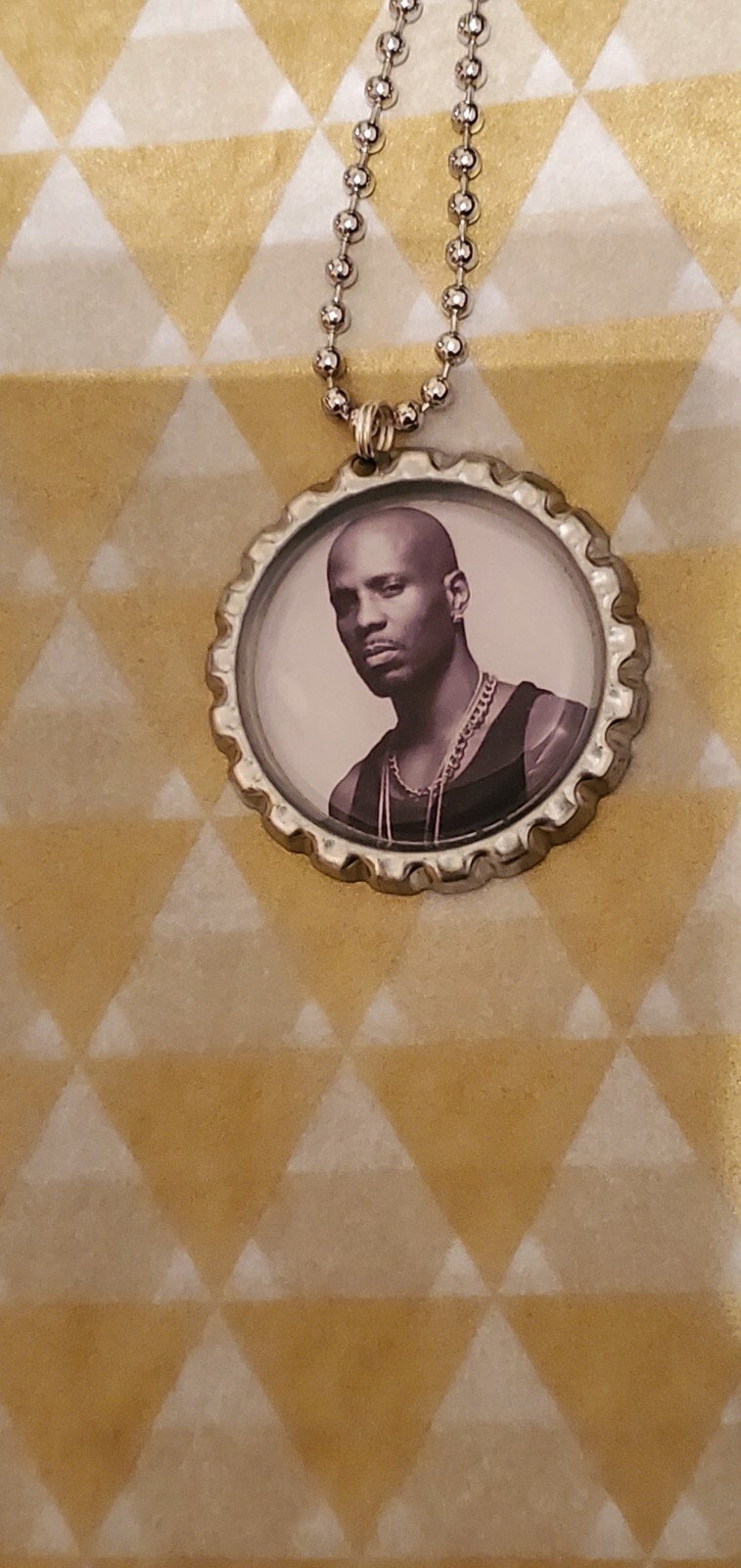 Dmx necklaces & keychain necklace photo picture lot rapper ruff ryders ...