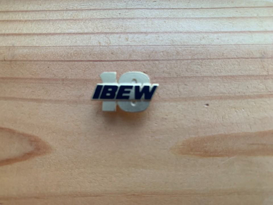 IBEW Lapel Pin Local 10 New York - Free Shipping | eBay