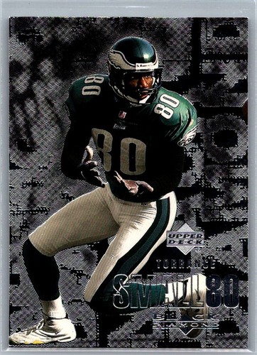 TORRANCE SMALL 2000 Upper Deck Black Diamond Football #87 Philadelphia ...