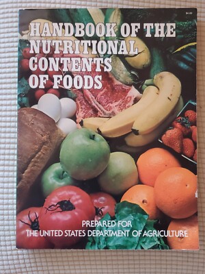 Handbook of the Nutritional Contents of Foods USDA 1975 9780486213422| eBay