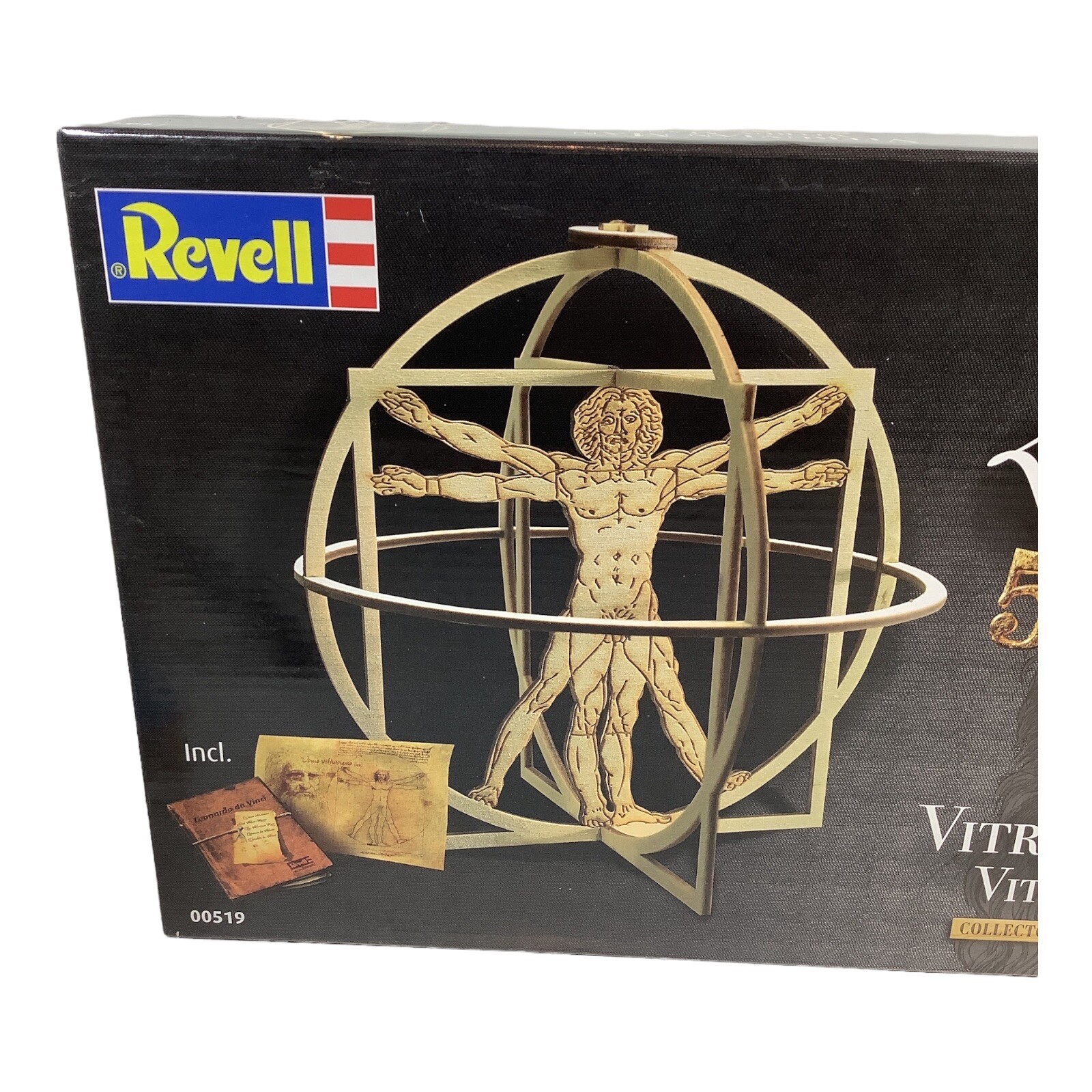 Revell Vitruvian Man Leonardo Da Vinci 1/16 Wooden Model Kit 00519 Vitruv-Mann | eBay