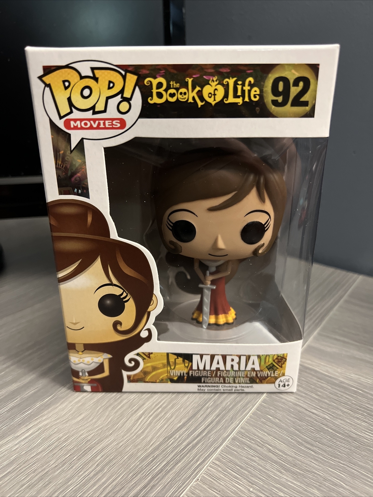 Funko POP! Movies The Book of Life Maria #92 MINT with Protector 🤯 | eBay