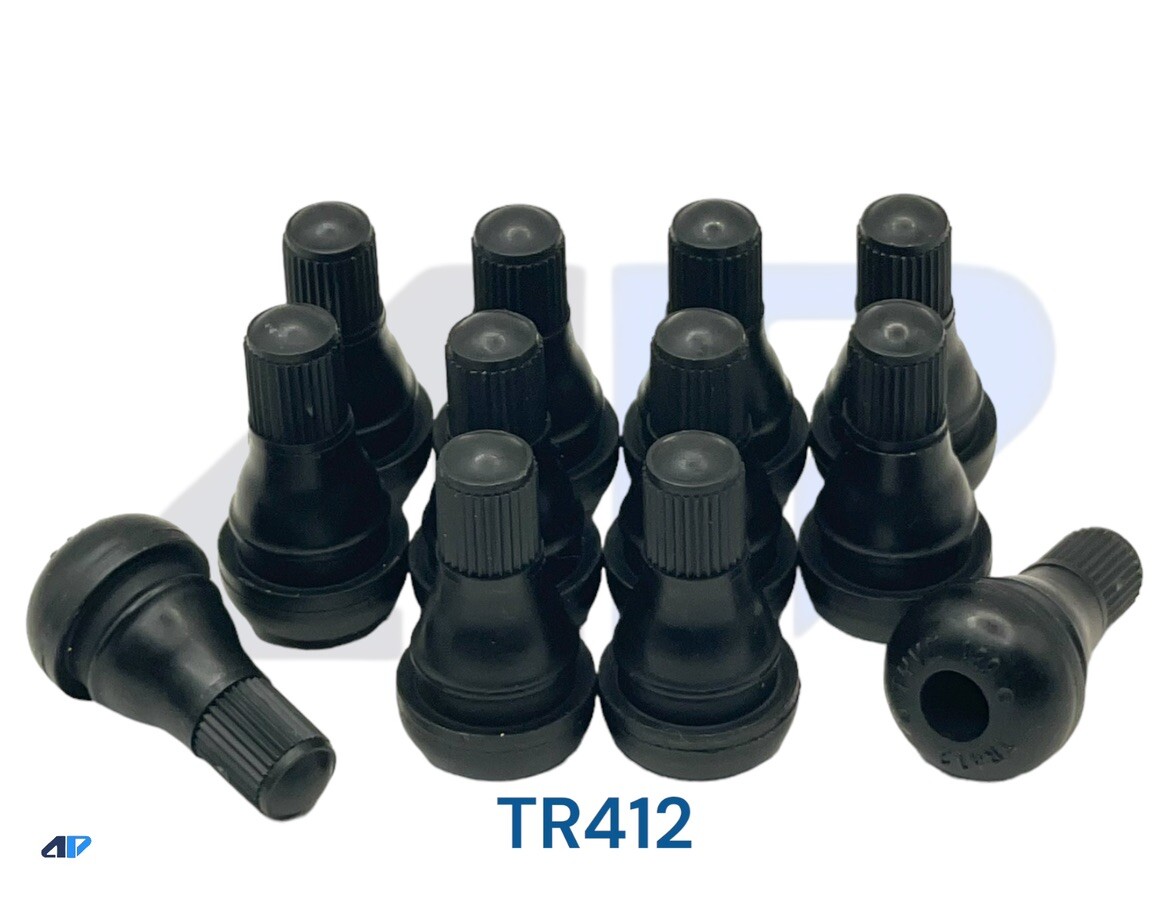 12pc TR412 Tire Rubber Valve Stem For ATV Lawn Mower Garden Tractor ...