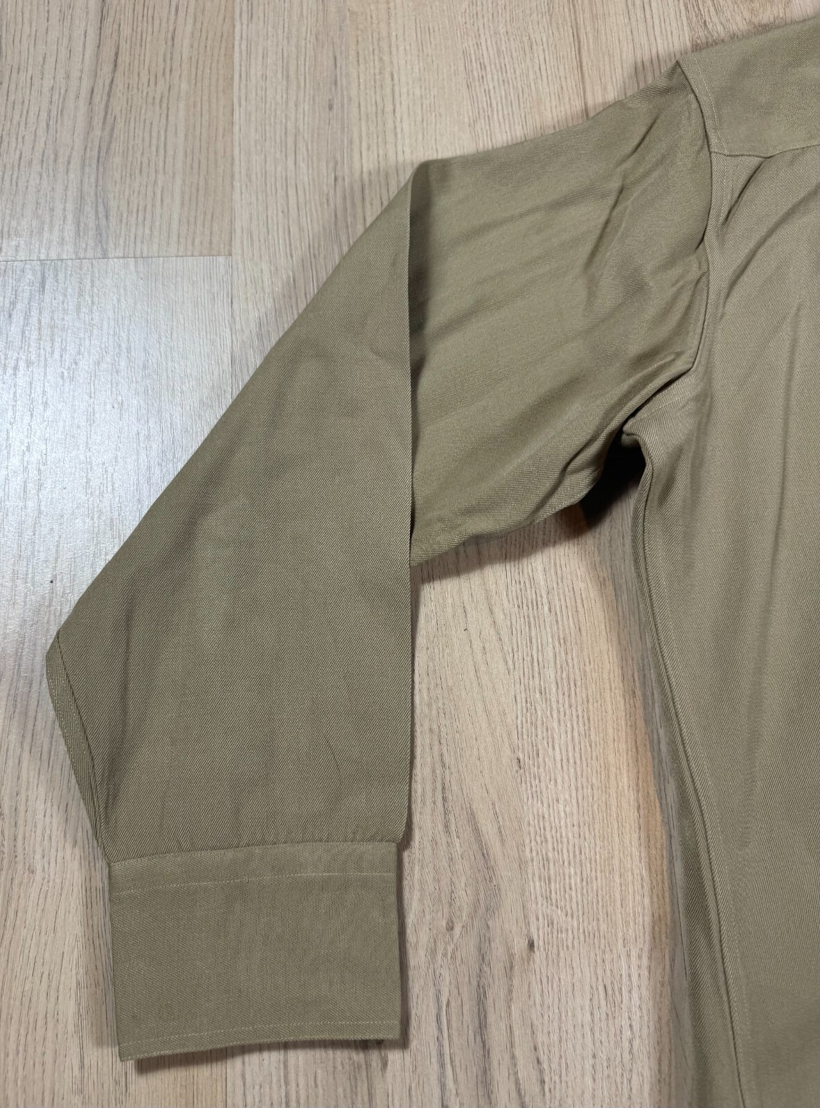 Vintage WW2 era US Army M1937 Service Shirt Uniform Wool Khaki NAMED ...