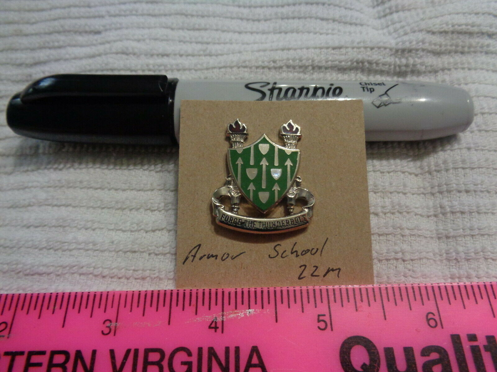 Armor School 22M Unit Crest, DI, DUI (DRAW#10) | eBay