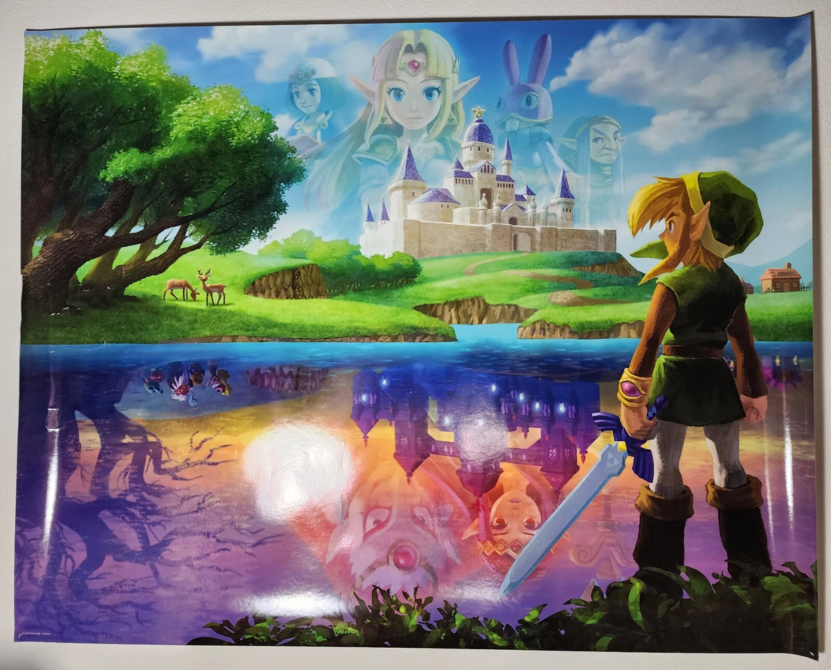 Zelda A Link Between Worlds Art