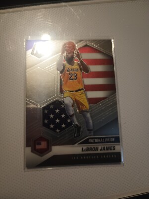 LeBron James 2020-21 Panini Mosaic National Pride #247 NBA Basketball ...