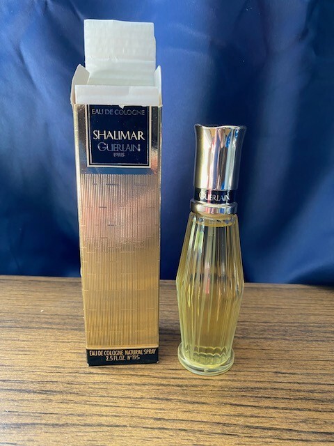 Vintage Shalimar 2.5 oz 75ML Cologne Spray Perfume Bottle in Box | eBay