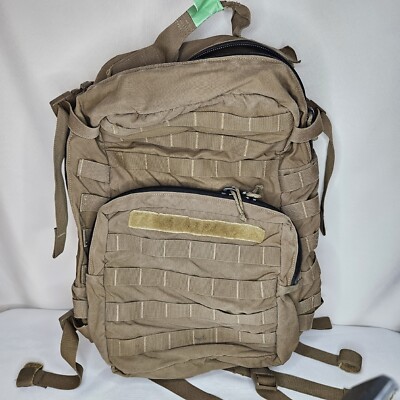 USMC FILBE 3 Day Assault Pack Coyote Tan Backpack with stiffner | eBay