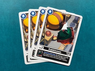 Kakkinmon EX6-005 Infernal Ascension Playset Digimon Card Game x4 | eBay