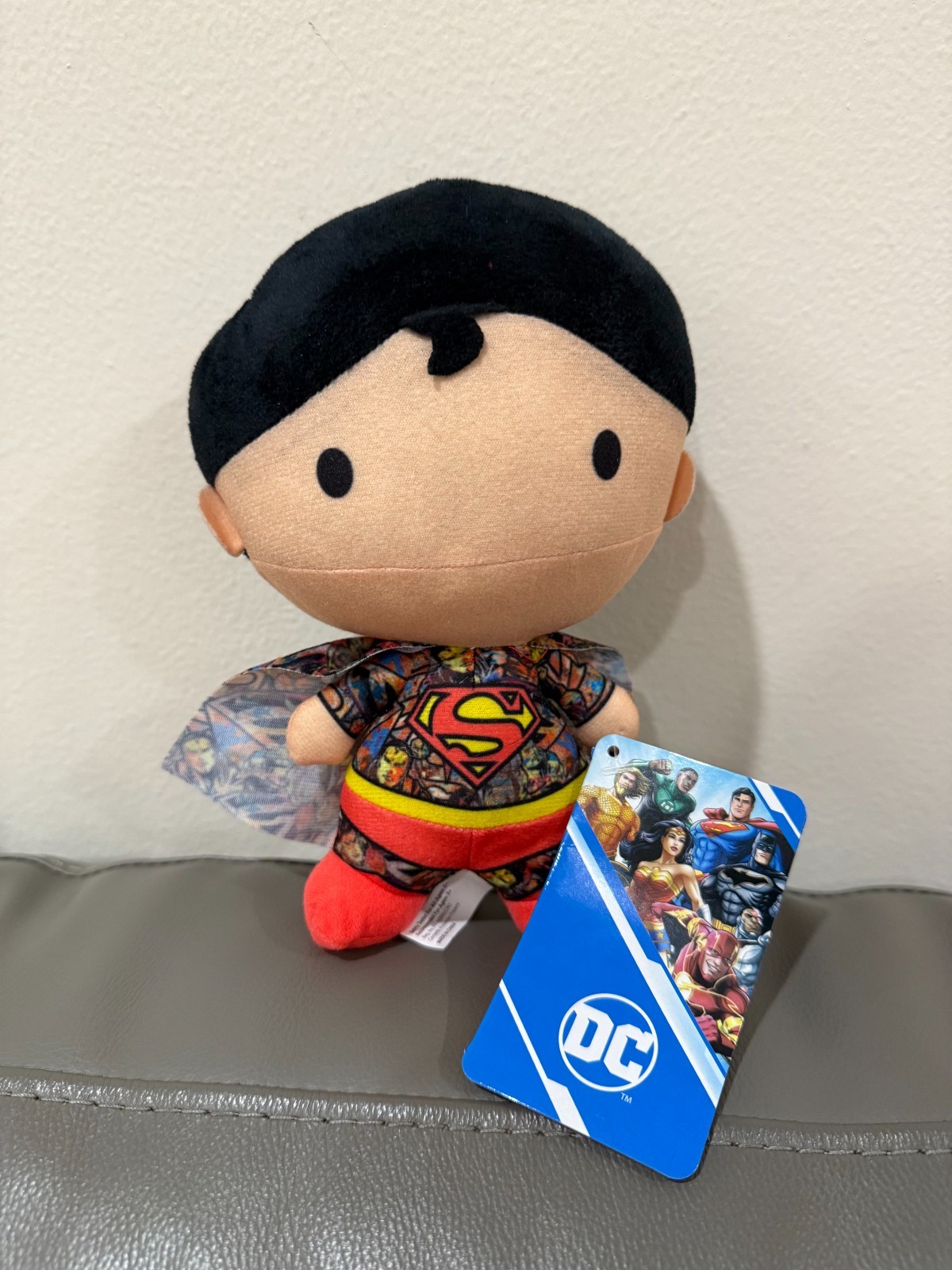 DC Superman Chibi Plush Sticker-Bomb Toy Factory NEW with Tag | eBay