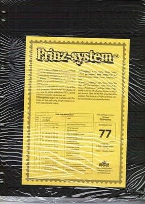 Prinz Double Sided 7 Strip Black Stock Sheets Pack of 10 | eBay UK