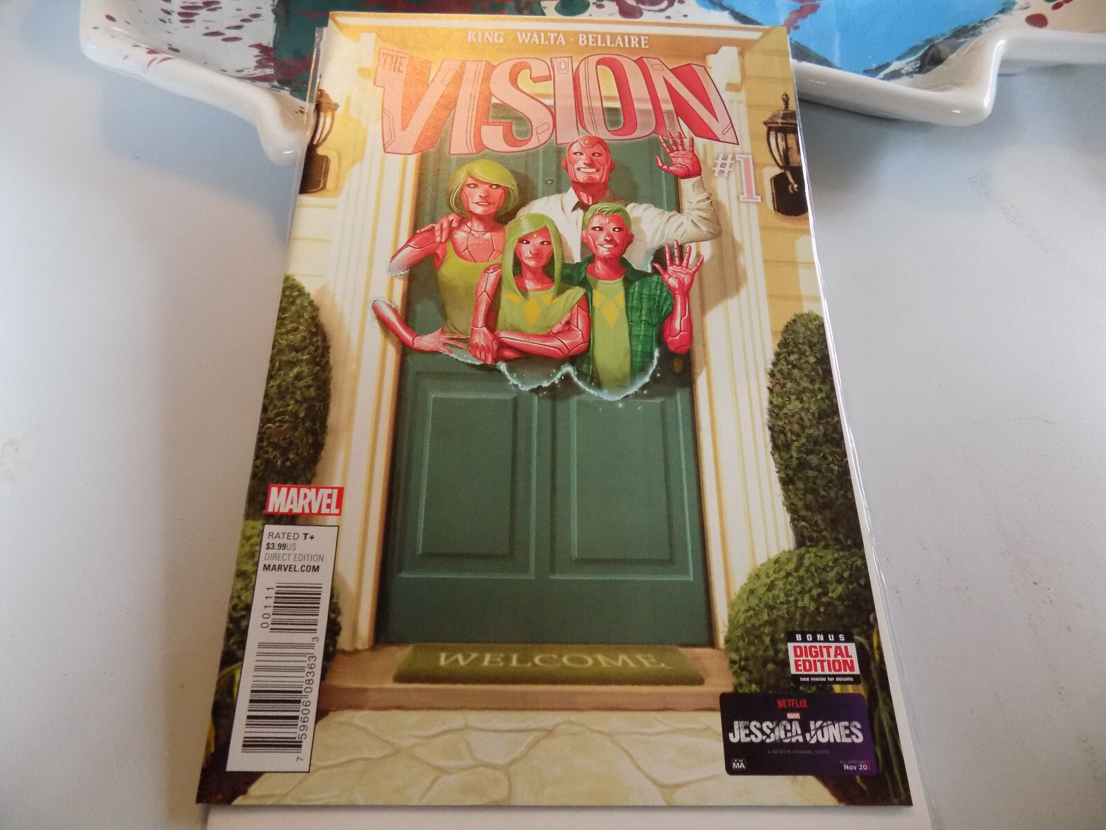 Vision #1 Marvel Comic Book 1st Appearance Tom King,Michael Del Mundo ...