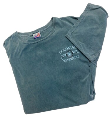 Vintage Men’s Colonial Williamsburg T-Shirt XL Single Stitch 90s High ...