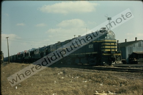 Orig. Slide Belt Railway of Chicago BRC 602 603 604 ALCO C424 Proviso ...