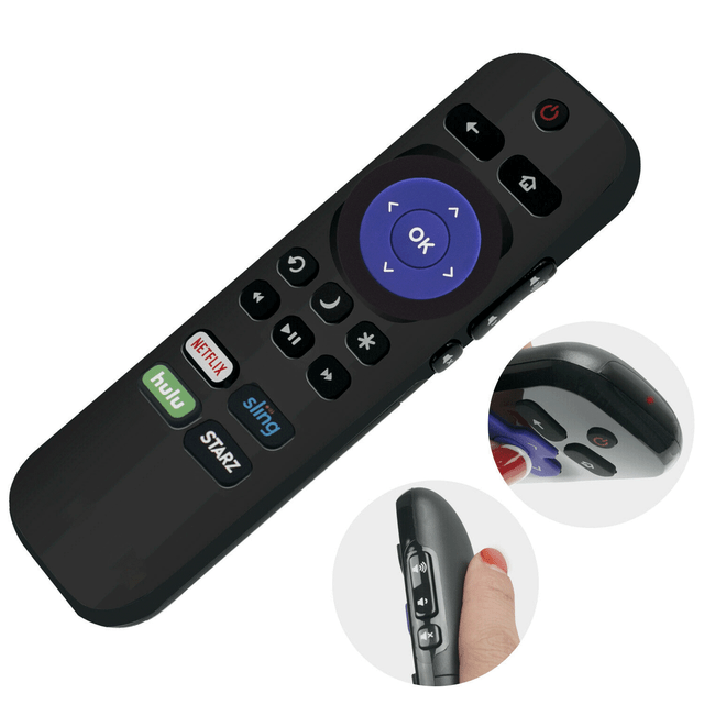 Sharp LC-RCRUDUS-18 Roku TV Remote Control for sale online | eBay