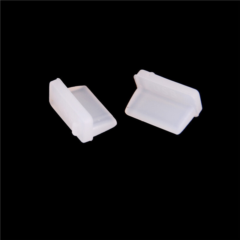 10pcs Clear Rubber A Type Female USB Anti Dust Protector Plugs Stopper ...
