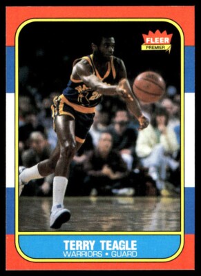 1986-87 Terry Teagle Fleer Basketball Rookie Rc #107 *NICE* Invest NOW ...