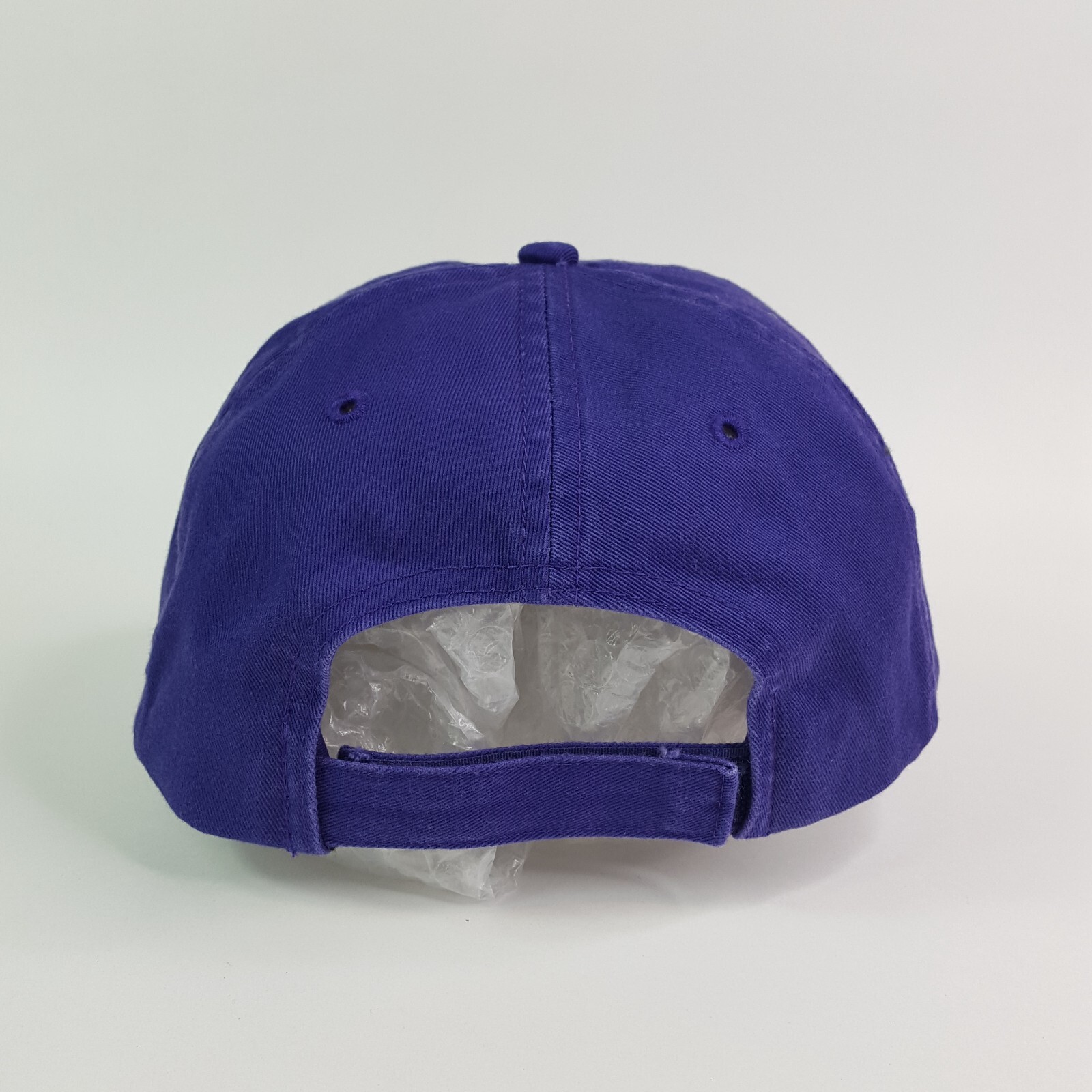 VTG Russell Purple Twill Snapback Adjustable Athletic Hat Baseball Cap ...