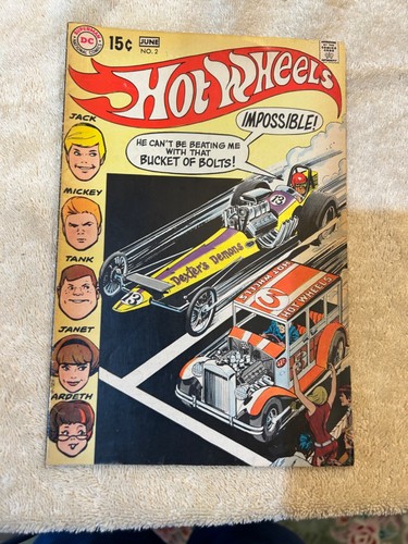 Hot Wheels #2 1970 Drag Race Cover | eBay