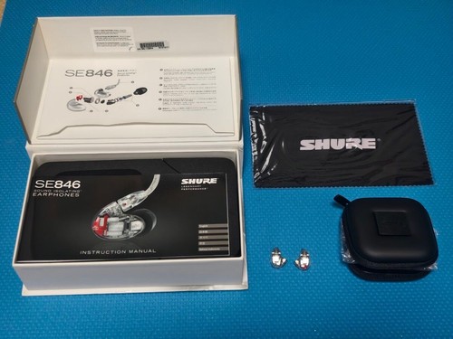 Shure SE-846 Sound Isolating Earphones First Generation w/Accessories ...