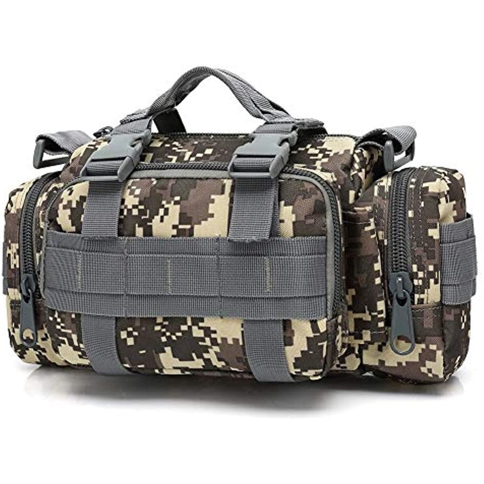 Tactical Assault Gear Sling Bag MOLLE Waist Range Bag Camera Shoulder ...