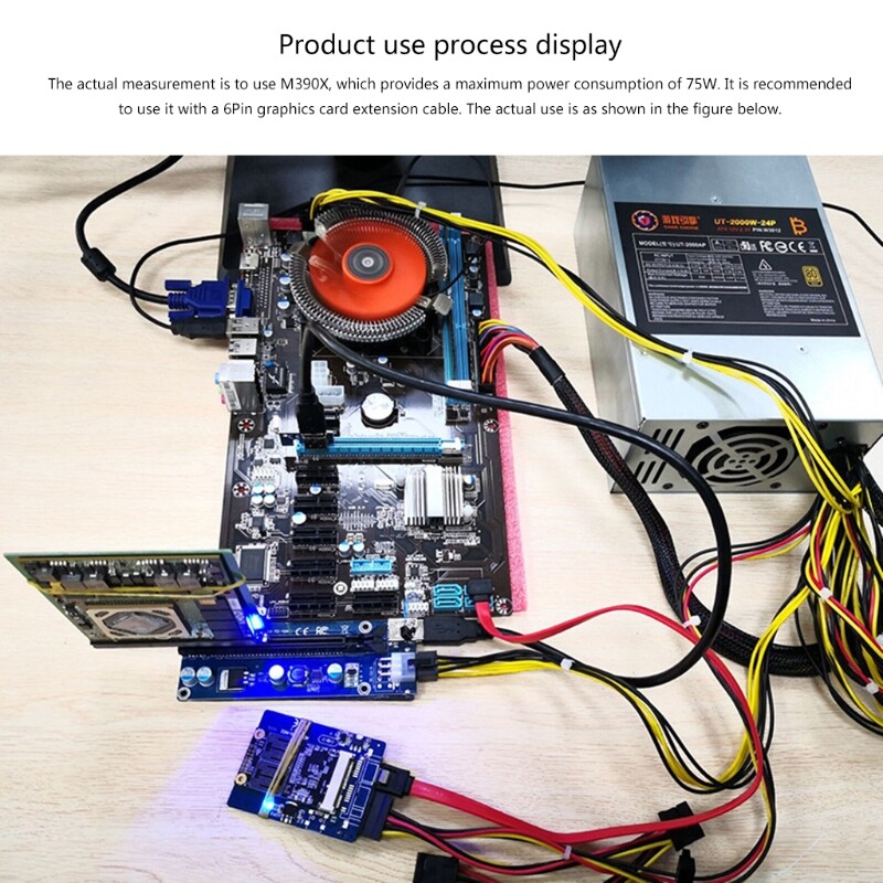 PCI for Express to MXM Raiser Riser Card Adapter Converter Board with ...