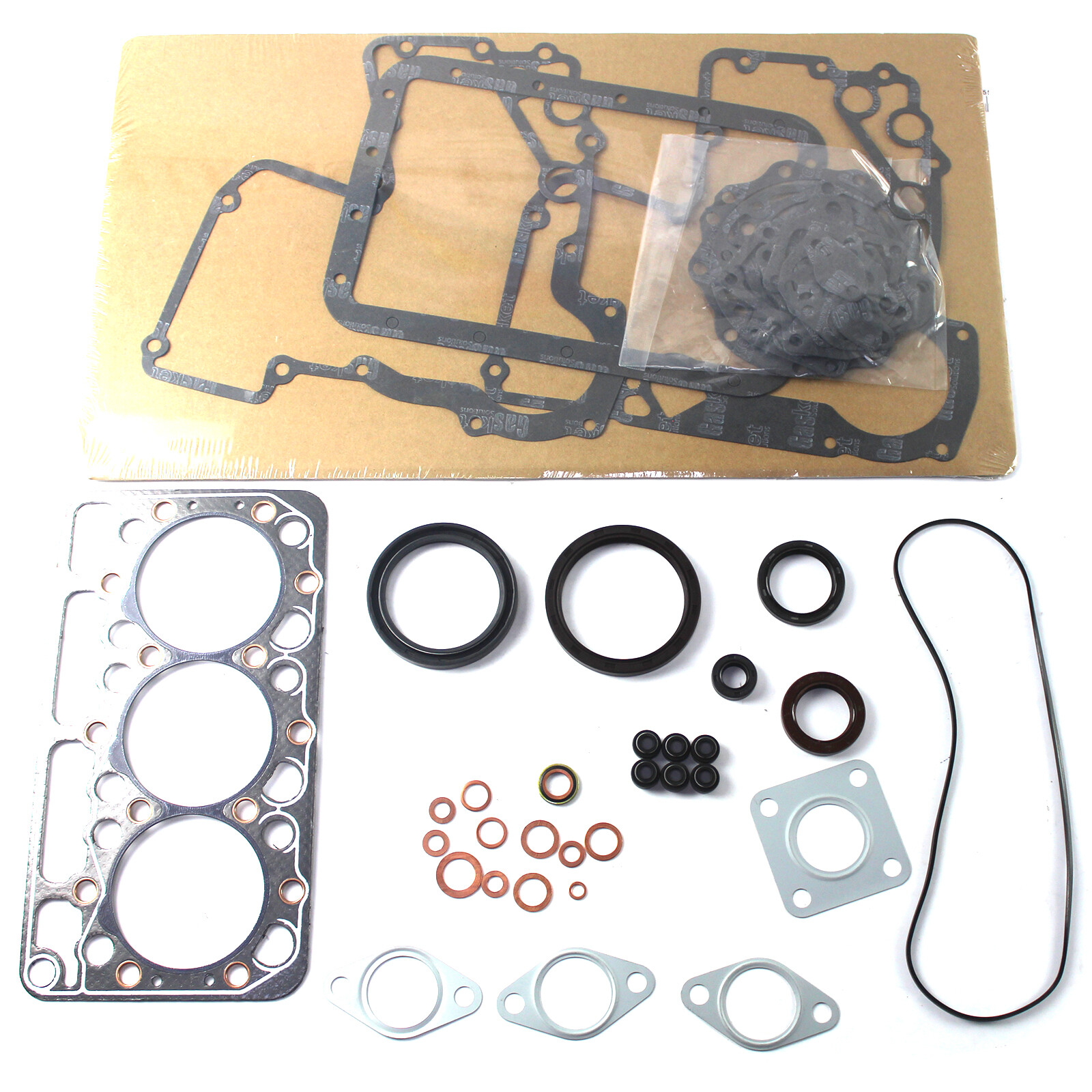 D950 Engine Gasket Kit for Kubota KH41 KH61 Tractor B8200HST-E F2100E ...