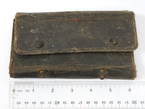 Antique Common Sense Fly Book Leather Wallet Fly Fishing 1913! | eBay