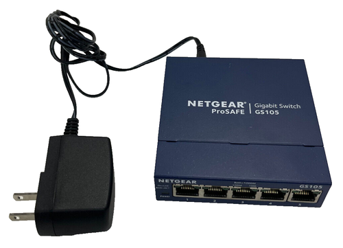 Netgear GS105 V5 Prosafe 5 Port Gigabit Switch | eBay