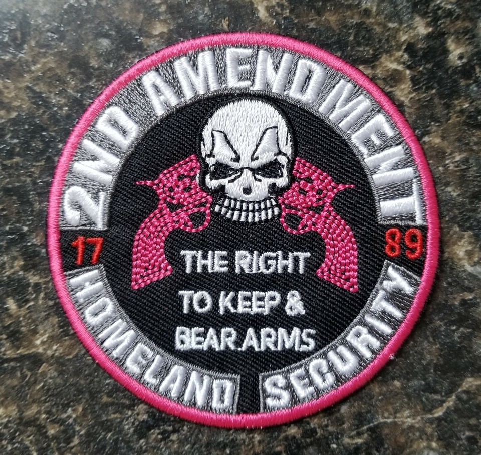 2nd Amendment Homeland Security Patch Motorcycle Cut Patch | eBay