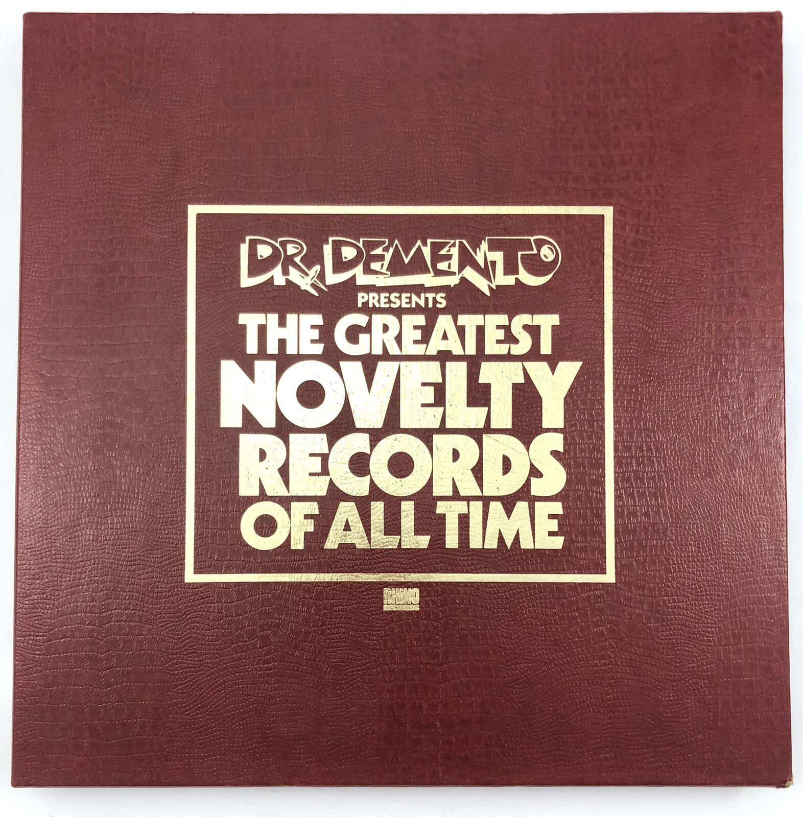 DR. DEMENTO Greatest Novelty Records All Time 1985 LP EX+ Vinyl Box Set ...