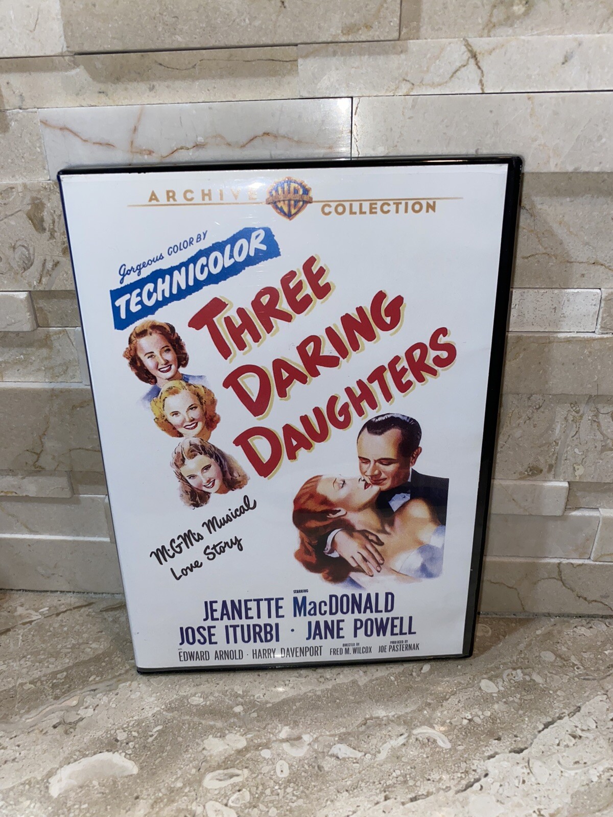 Three Daring Daughters DVD MGM Musical Jane Powell Jeanette MacDonald 1948 883316616932| eBay