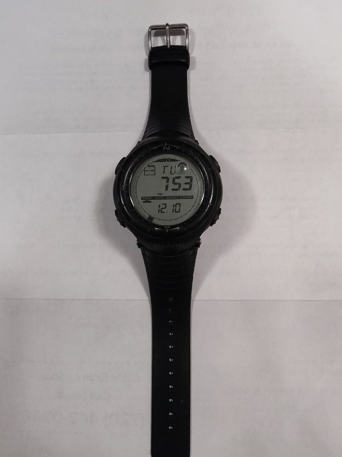 Suunto Vector Altimeter Watch | eBay