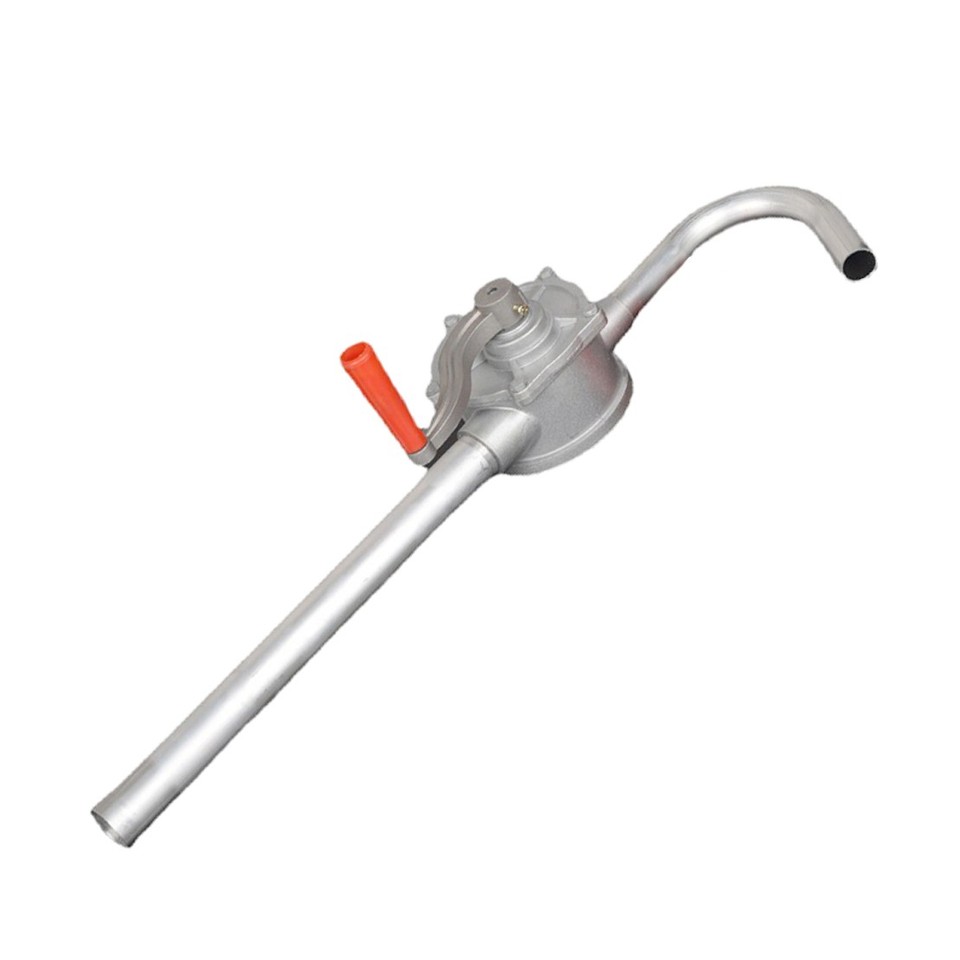 Manual Hand Crank Rotary Pump Oil Fuel Transfer Suctin Drum For Gas Oil ...