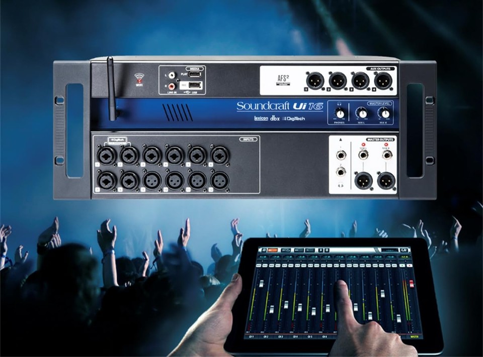 Soundcraft Ui16 Remote-Controlled 16-Input Digital Mixer | eBay