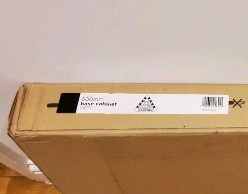 Homebase White Flat Pack Kitchen Base Unit Cabinet Carcass 600mm | eBay UK